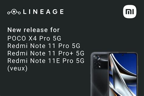 Lineageos 222 Unofficial Rom下载红米note11pro5g原生rom代号peux Veux 讨论和详情