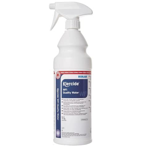 Klercide Sporicidal Low Residue Peroxide With Wfi Aet