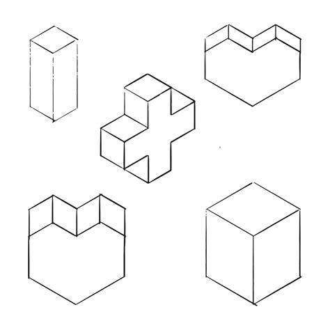 Minecraft Figure Design Vetor Illustration Cube Heart And Plus