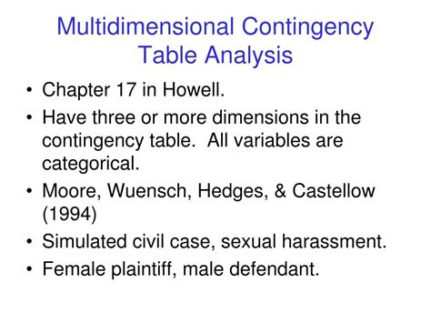 Ppt Multivariate Statistics Powerpoint Presentation Free Download Id3002312