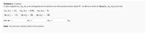Solved Problem 4 7 Points 7 Pts Suppose V1 V2 V3 Is