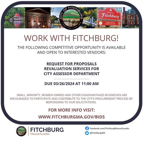 Request For Proposals For Revaluation Services For City Assessor