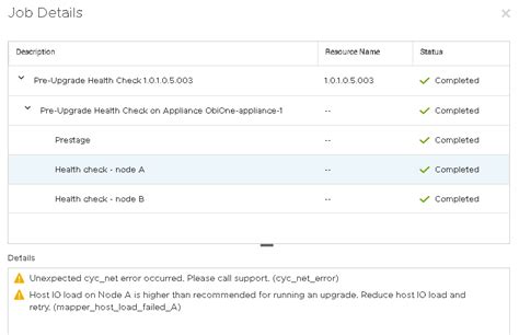 PowerStore Health Check Shows All Green When There Are Warnings Dell US