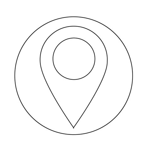 Gps Location Map Pointer Icon 567555 Vector Art At Vecteezy