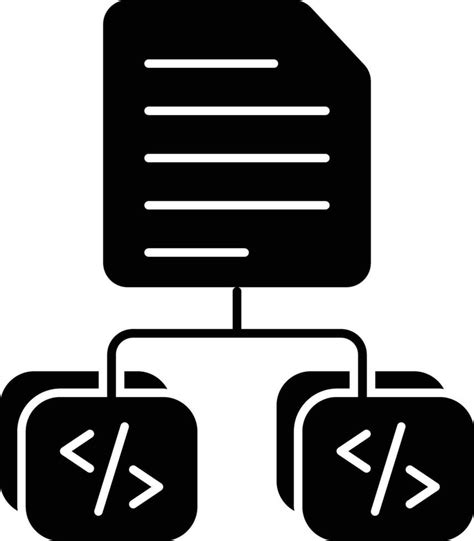 Codind Glyph Icons Design Style 29172920 Vector Art At Vecteezy