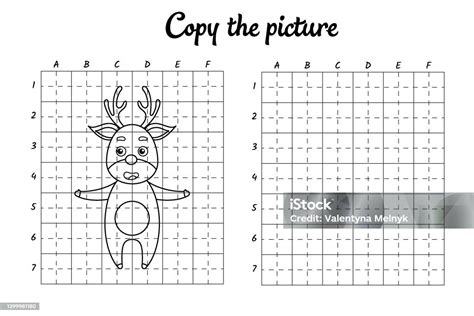 그림을 복사합니다 그리드로 그립니다 아이들을위한 색칠 공부 책 페이지 필기 연습 그리기 기술 훈련 인쇄 가능한 워크시트 를