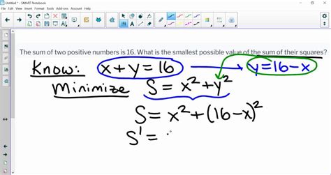 SOLVED The Sum Of Two Positive Numbers Is What Is The Smallest