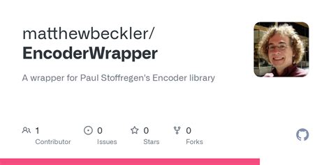 GitHub Matthewbeckler EncoderWrapper A Wrapper For Paul Stoffregen S Encoder Library