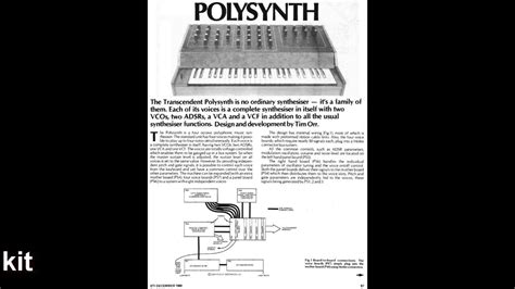 Powertran Transcendent Polyphonic Synthesizer Signature Tune From Demo