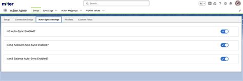 enabling two way automated sync for m3ter objects m3ter