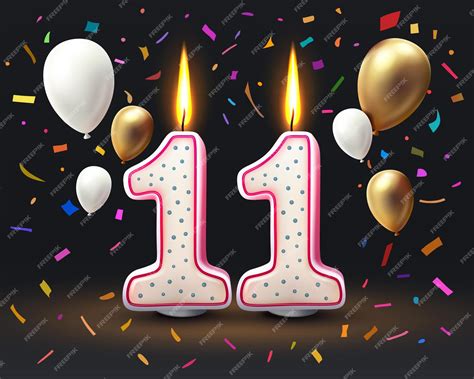 Number 11 Birthday