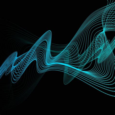 동적 점 흐르는 파동 벡터와 추상 배경 반짝이 일러스트 반짝임 반짝이 배경 빛 Png 일러스트 및 벡터 에 대한 무료