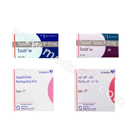 Tazzle 5mg 10mg And 20mg Buy Tazzle Online Best Quality At