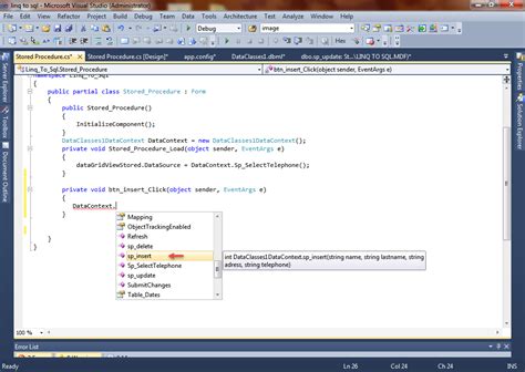 آموزش برنامه نویسی ثبت ، حذف ، ويرايش با استفاده از Stored Procedure