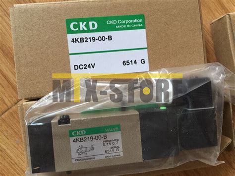 1pcs New CKD Solenoid Valve 4KB219-00-B DC24V | eBay