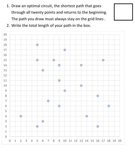 Draw An Optimal Circuit The Shortest Path That Chegg