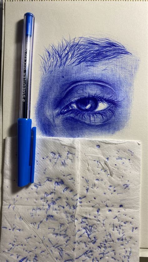 Ball Point Pen Sketch Of An Eye Kitap Sanatı Sanat çizimleri Çizim Teknikleri