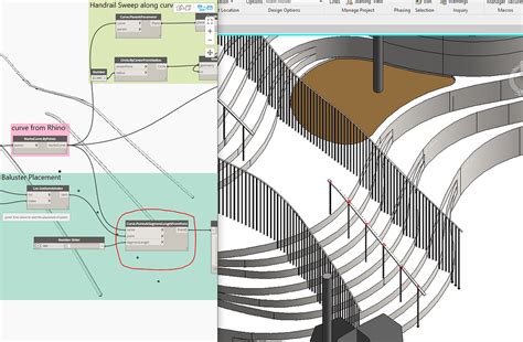 finding points along a curve with x coordinate of the points revit