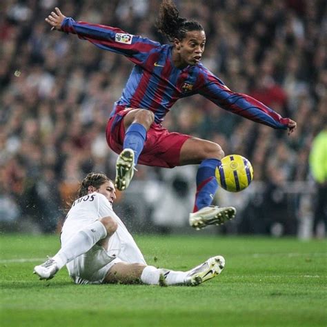 Ronaldinho Barcelona De España Football Soccer Best Football Players