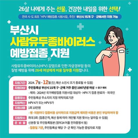 부산 1997년생 가다실 지원 사업 사람유두종바이러스hpv 자궁경부암 예방접종 싸게 맞는 법 네이버 블로그