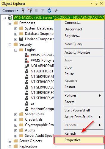 Vmware Horizon 712 Installing View Composer Pt2 • Nolabnoparty