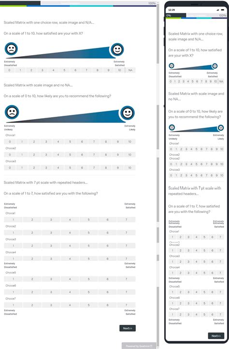 Change Look Of Matrix Style Question XM Community