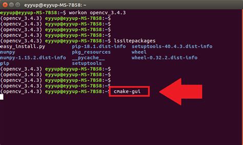 Yapay Zeka Labs OpenCV Python Kütüphanesinin Ubuntu ya Kurulumu
