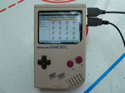 The GamePi Raspberry Pi Game Boy Case Mod Piday Raspberrypi Raspberry Pi Adafruit