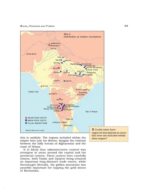 NCERT Book Class History Chapter Kings Farmers And Towns PDF AglaSem