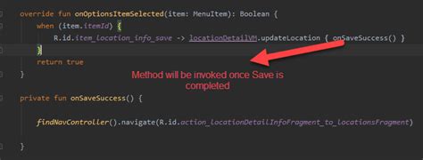 Android Invoke Navigation From Viewmodel Using Databinding