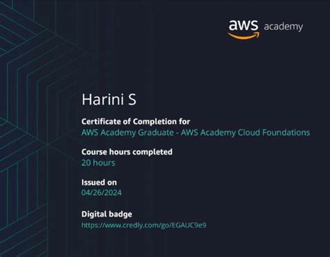 Harini Sivakumar On Linkedin Cloudcomputing Aws Cloudservices