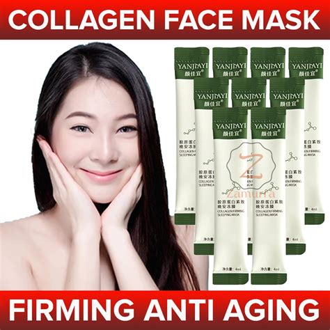 Collagen Mask Firming Sleeping Mask Original Collagen Gel Facial Mask ...