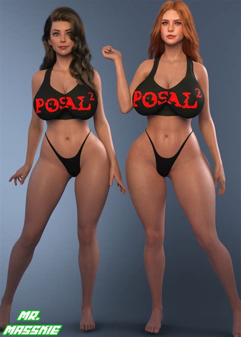 Rule 34 2girls 3d Big Breasts Breasts Busty Curvaceous Curvy Curvy Figure Digital Media