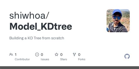 Github Shiwhoamodelkdtree Building A Kd Tree From Scratch