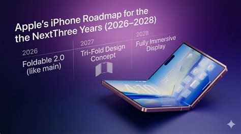 Apples Iphone Roadmap For The Next Three Years 20262028