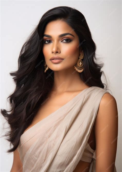 Premium Ai Image Profile Photo Of Charming Look Indian Beautiful Girl