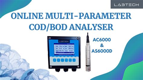 Online Multi Parameter Codbod Analyser Ac6000 Cod Bod Toc Turbidity