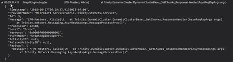 Seeing Lots Of Exception Throw In Trinityservicefabric