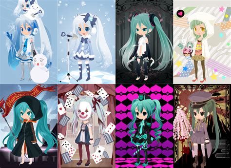 Hatsune Miku Other Forms By Blazethecoolcat12 On Deviantart