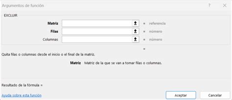 FUNCIÓN EXCLUIR DOMINA EL MANEJO DE MATRICES CON ESTA HERRAMIENTA