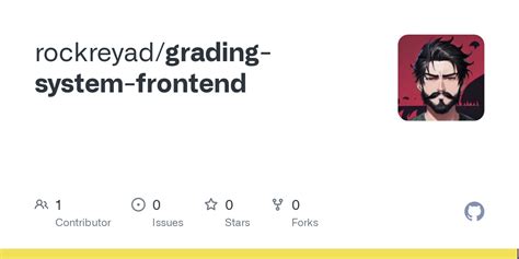 GitHub Rockreyad Grading System Frontend