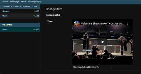 Python Embeding Videos In A A Django Project Stack Overflow