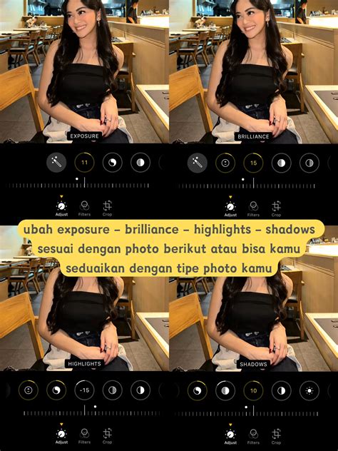 Adjust Photo Edit View Carian Lemon8