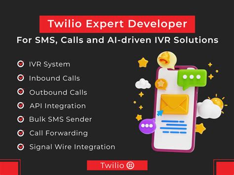 A Twilio Expert Developer For Sms Calls And Ai Driven Ivr Solutions Upwork