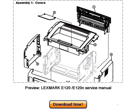 Lexmark E120 E120n Service Repair Manual Download Tradebit