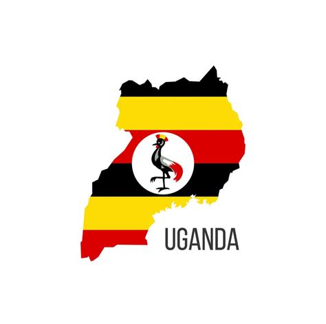 Printable Uganda Map Flag Free Download And Print For You