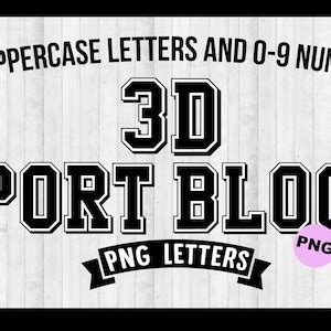 Varsity D Font Svg Block Font Svg College Font University Font Varsity Letters Sports Font