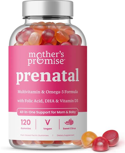 Prenatal Vitamin Gummies With Dha And Folic Acid Vegan