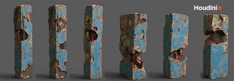 Houdini Tutorial Procedural Pillar Generation