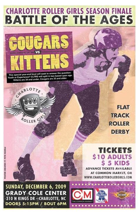Charlotte Roller Girls Cougars Vs Kittens The CLog